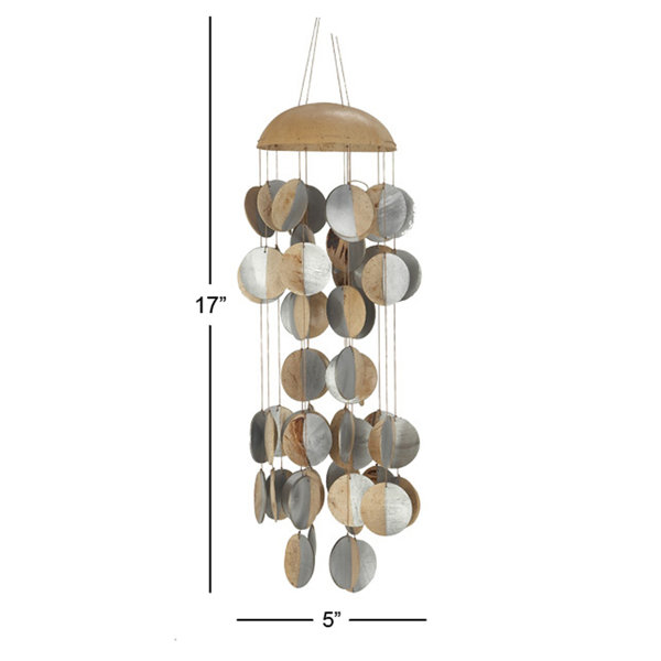 Bay Isle Home Coconut Shell Wind Chime & Reviews | Wayfair