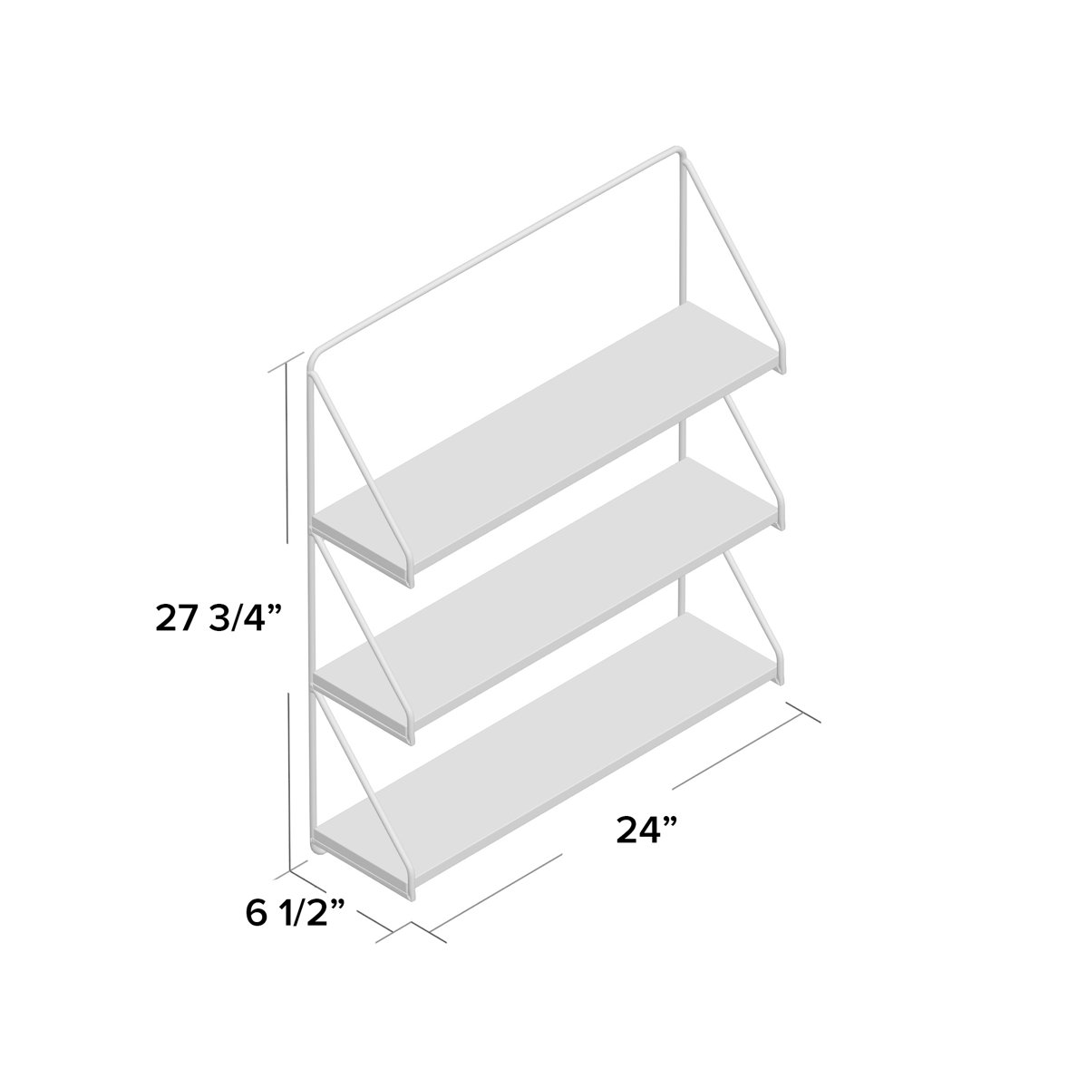 Three Posts™ Landeros 3 Piece Tierred Shelf & Reviews | Wayfair