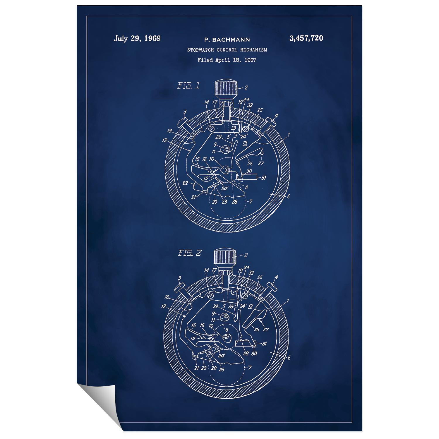 Successories Stopwatch Patent Wall Decal | Wayfair