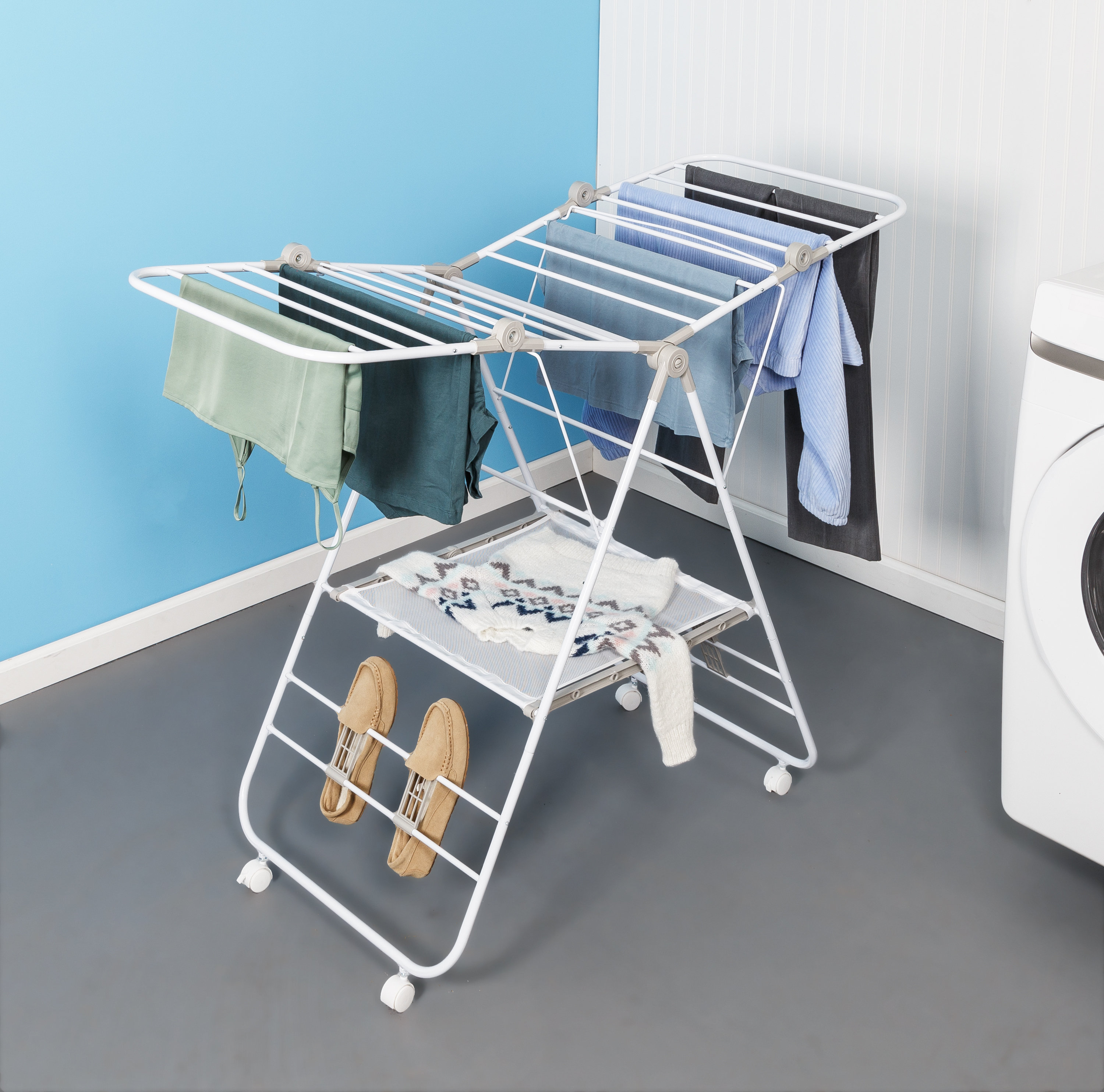 Rebrilliant Folding Drying Rack & Reviews | Wayfair