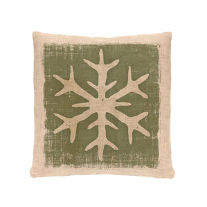 Snowflake Pillow | Wayfair