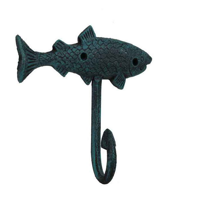 Handcrafted Nautical Decor Fish Key Hook & Reviews | Wayfair