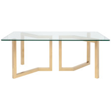 Gold Rectangular Kitchen & Dining Tables You'll Love | Wayfair