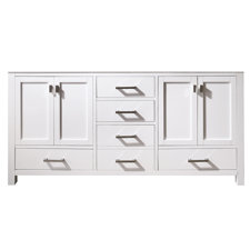 Double White Vanity Bases You'll Love | Wayfair