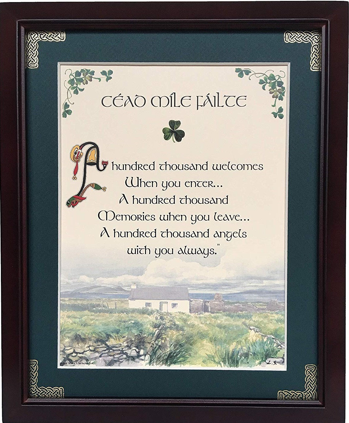 Peter Townsend's Irish Collection Cead Mile Failte - Blessing - Picture ...