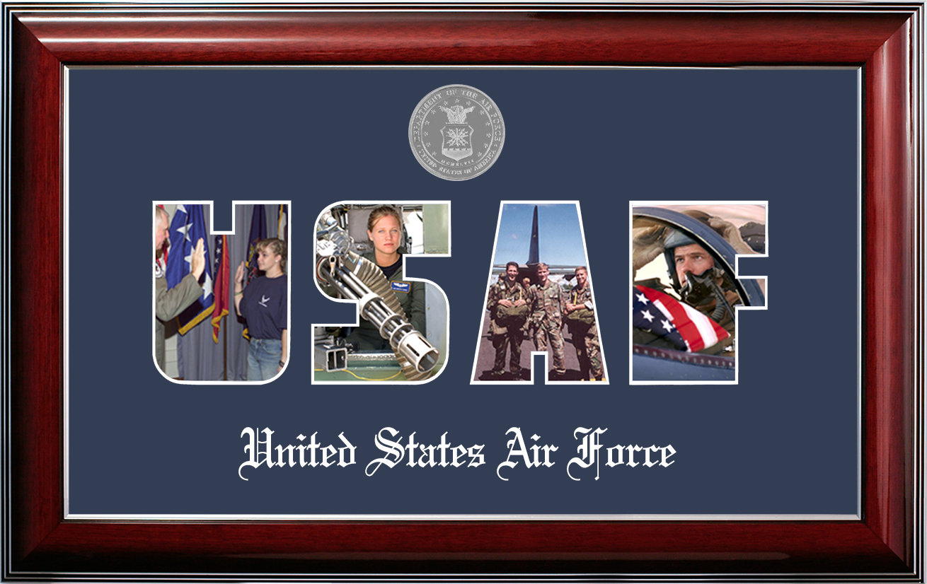PATF Air Force Collage Photo Classic Picture Frame | Wayfair