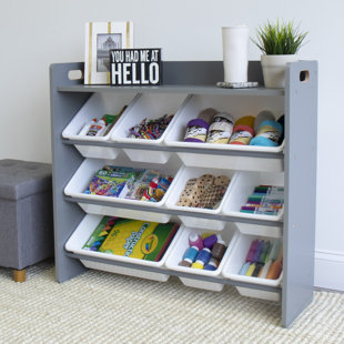 Wayfair | Grey Nursery Toy Boxes & Benches You'll Love in 2022