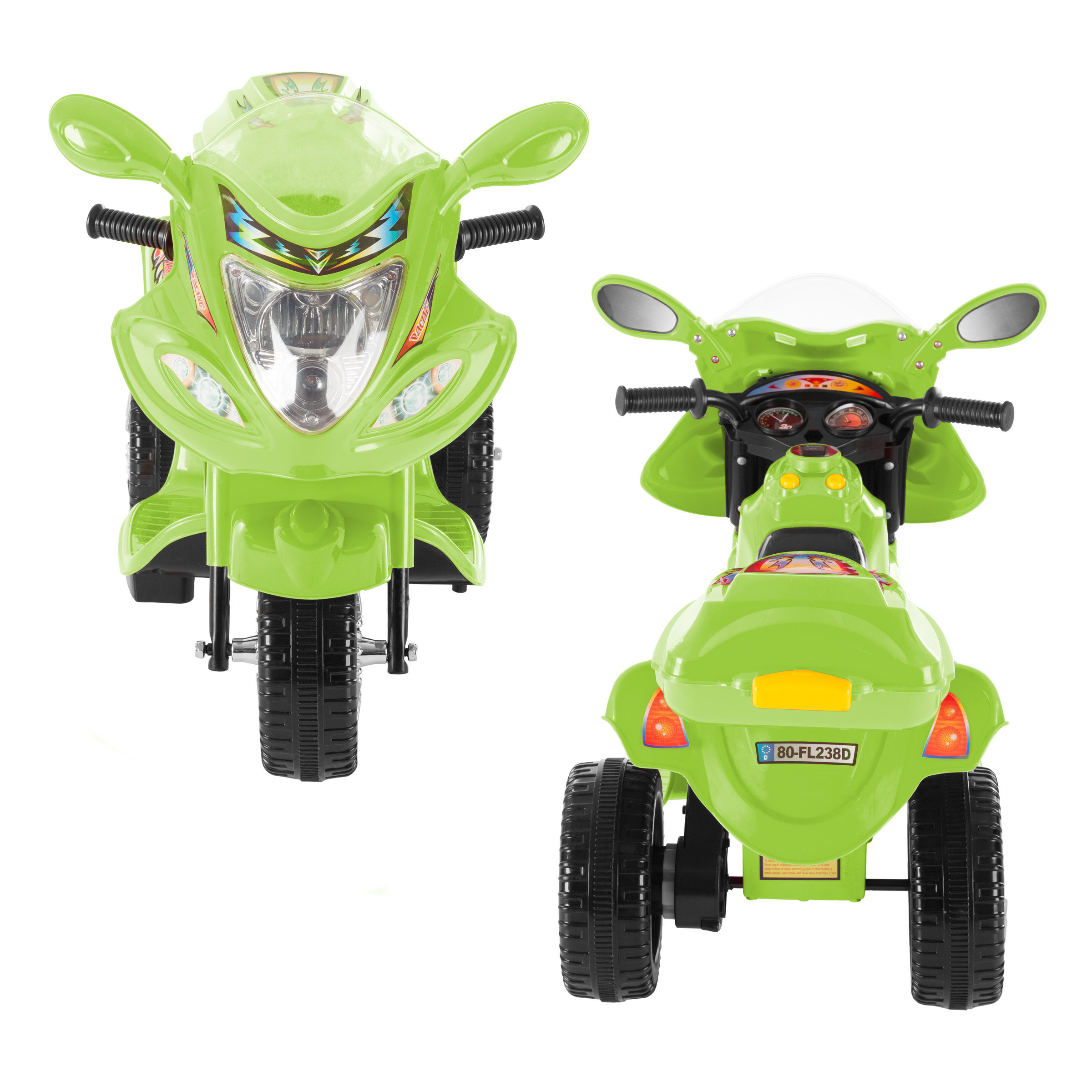 lil rider sleek led space traveler trike