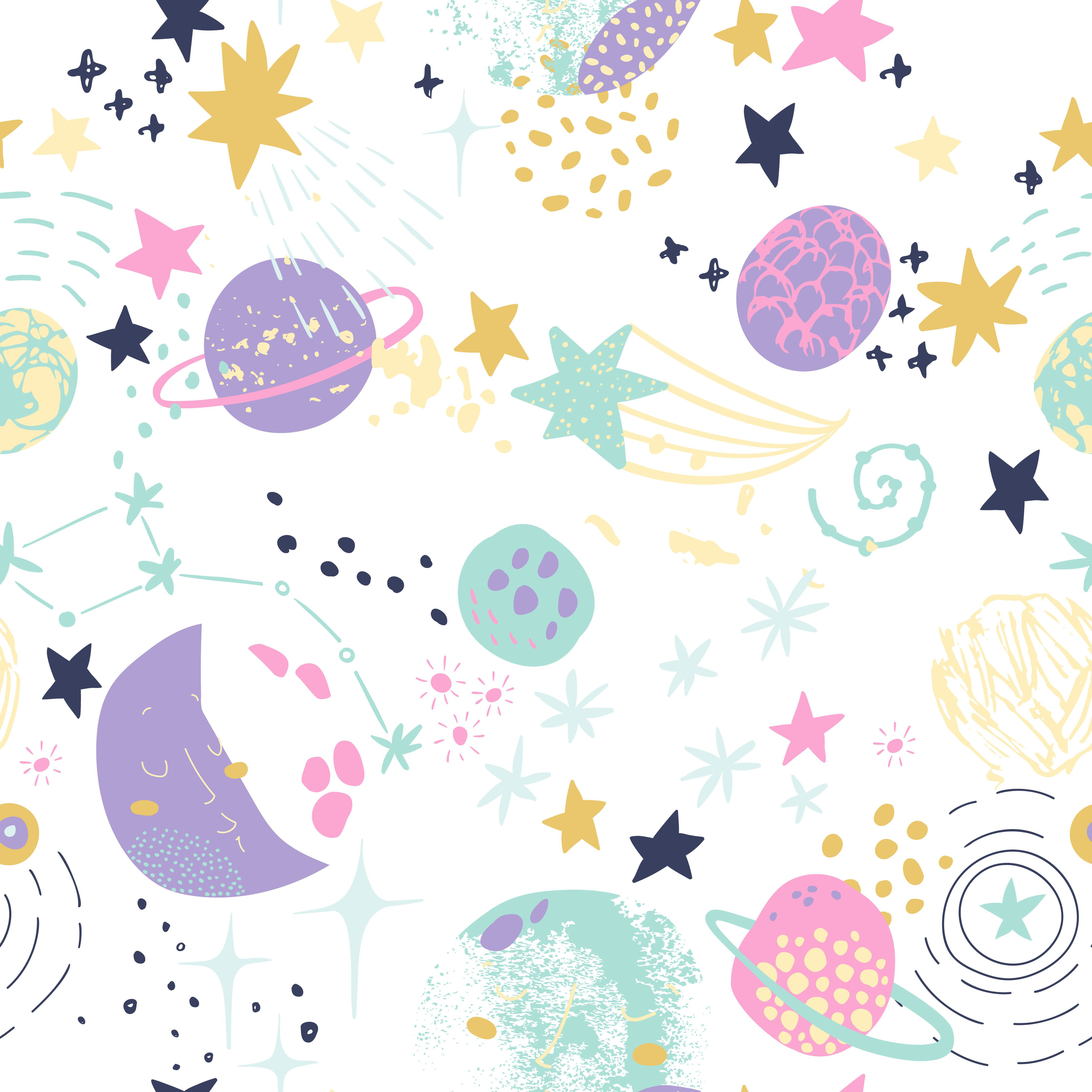 Isabelle & Max™ Fromberg Cosmos Art Peel and Stick Wallpaper Roll | Wayfair