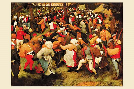 Buyenlarge The Wedding Dance by Pieter Bruegel The Elder - Unframed ...