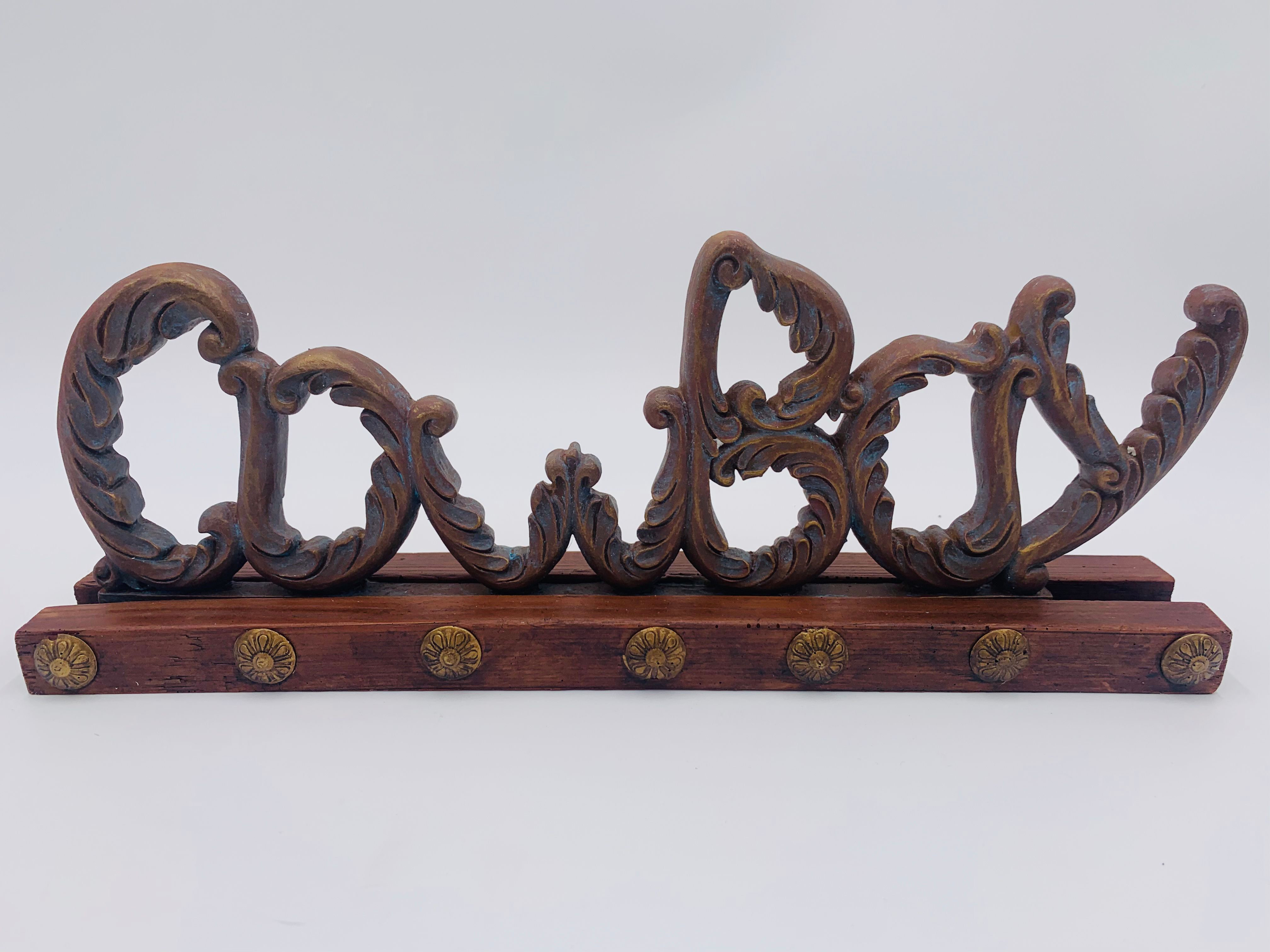 Foundry Select Cowboy Table Top Sign | Wayfair.ca