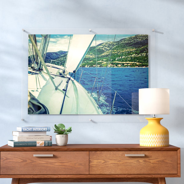 Wexel Art Double Panel Floating Acrylic Picture Frame & Reviews | Wayfair