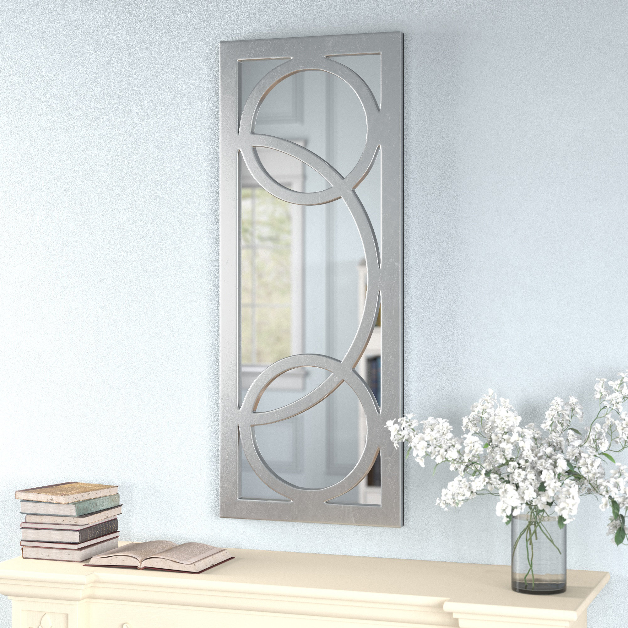 Latitude Run® Rectangle Lacquer Wall Mirror & Reviews | Wayfair
