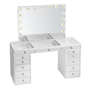 Wayfair | Wood IMPRESSIONS VANITY · COMPANY Makeup Vanities You'll Love ...